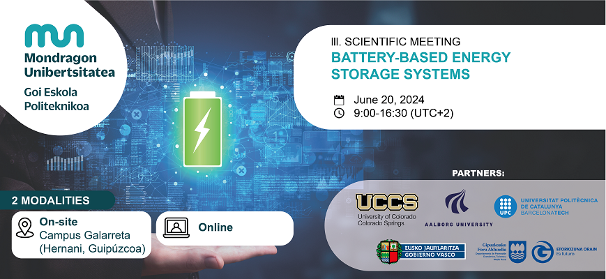 Scientific Meeting on Battery-Based Energy Storage Systems - SEABAT